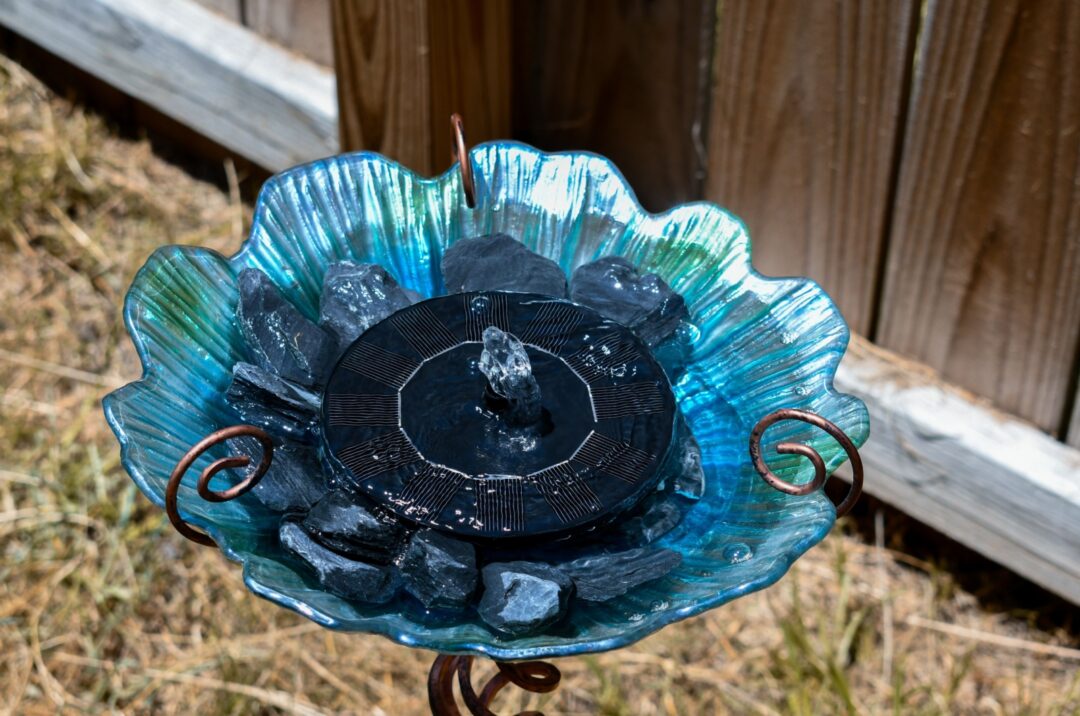 Make A Cute Water Fountain For Hummingbirds With Thrifted Gems You ...