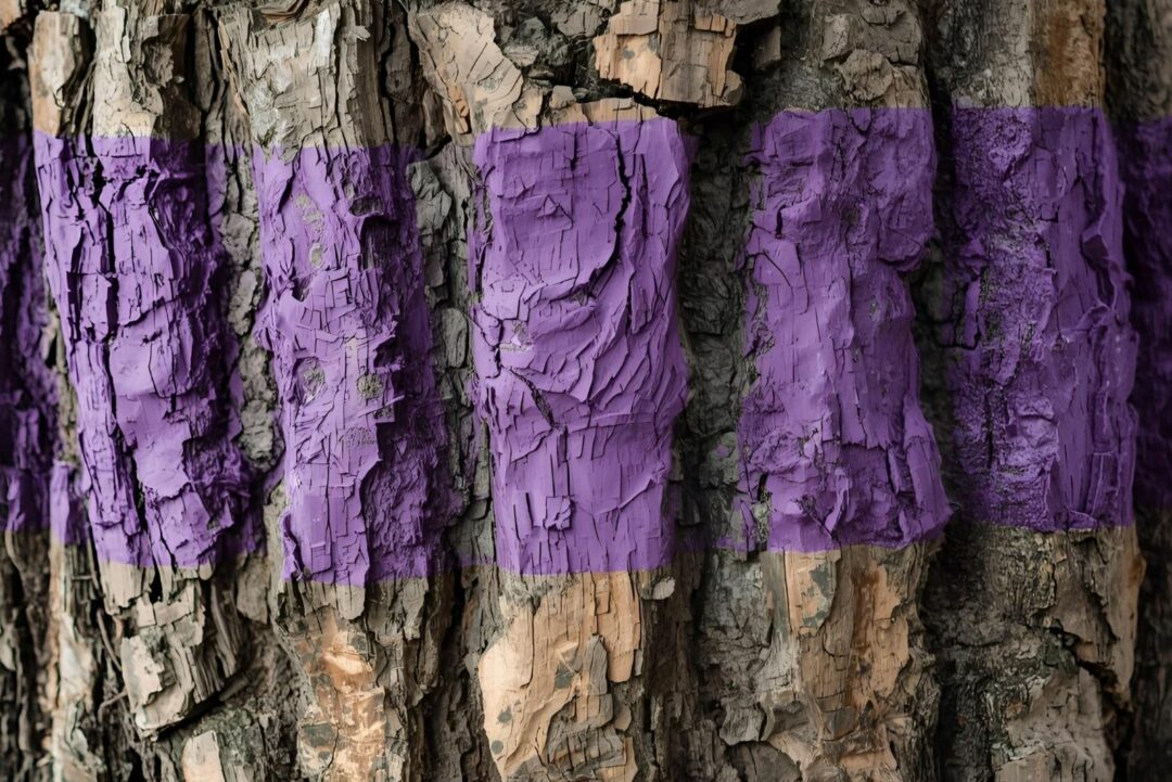 8 Reasons Trees Are Painted Purple In Massachusetts Neighborhoods